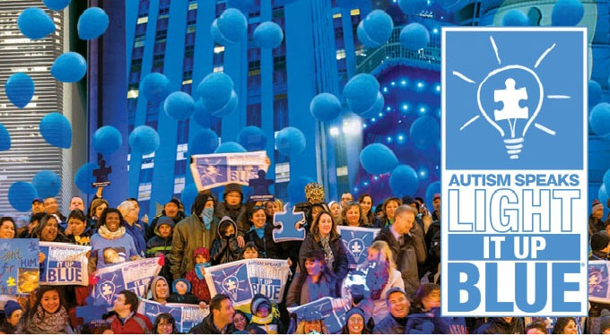 Autism Awareness Light It Up Blue