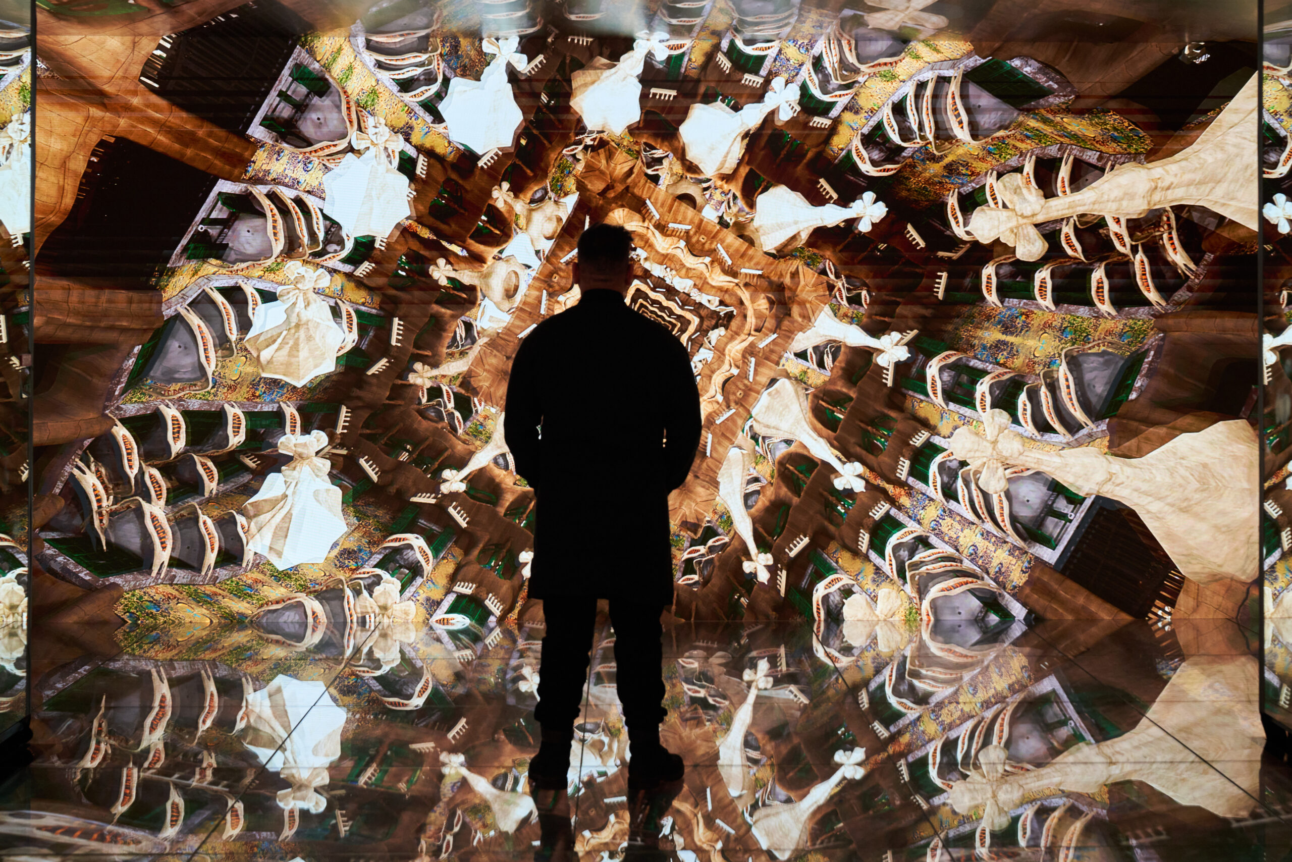 Gaudi Art Poster Barcelona, Catalonia, Spain: Mosaic In The Park Guell